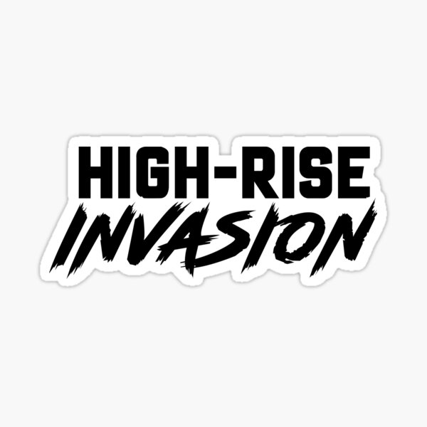 "High Rise Invasion | Manga Logo" Sticker for Sale by papijandi | Redbubble