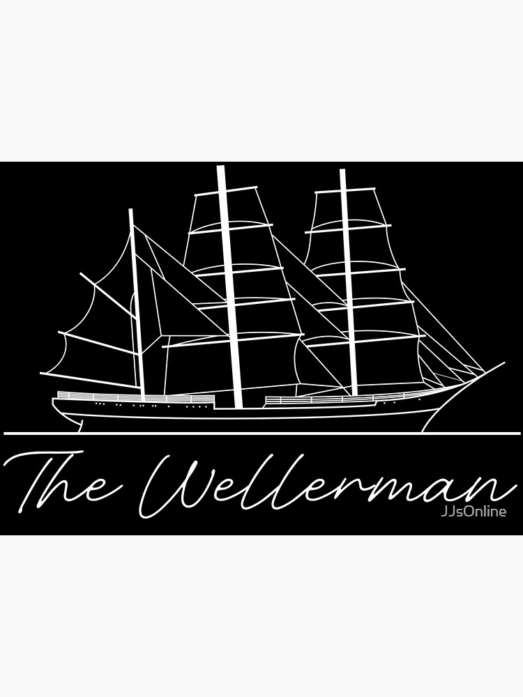 "The Wellerman - clipper - sea shanty - sailingship" Art Print by ...
