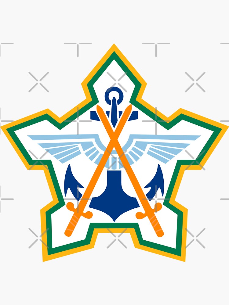 "SADF Logo (Suid-Afrikaanse Weermag)" Sticker for Sale by JungleGreen ...