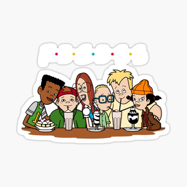 "Recess!" Sticker by EmmaWeiler2020 | Redbubble