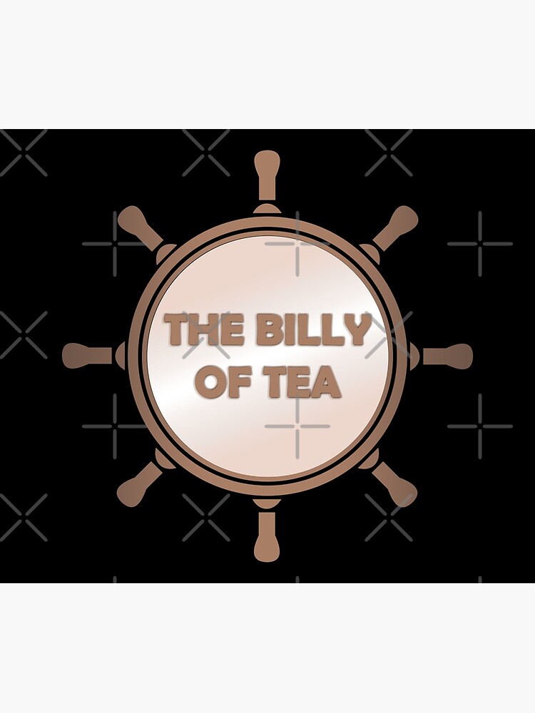 "Sea Shanties The Billy of Tea Rudder" Poster for Sale by odrito ...