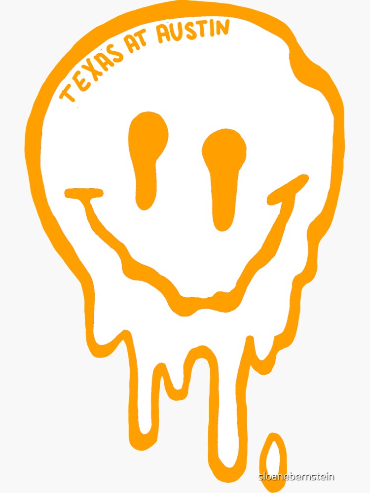 "Drip Smile Texas Sticker" Sticker for Sale by sloanebernstein | Redbubble