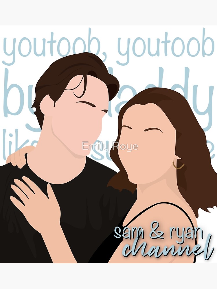 "Sam & Ryan Channel" Poster for Sale by emilynicole718 | Redbubble