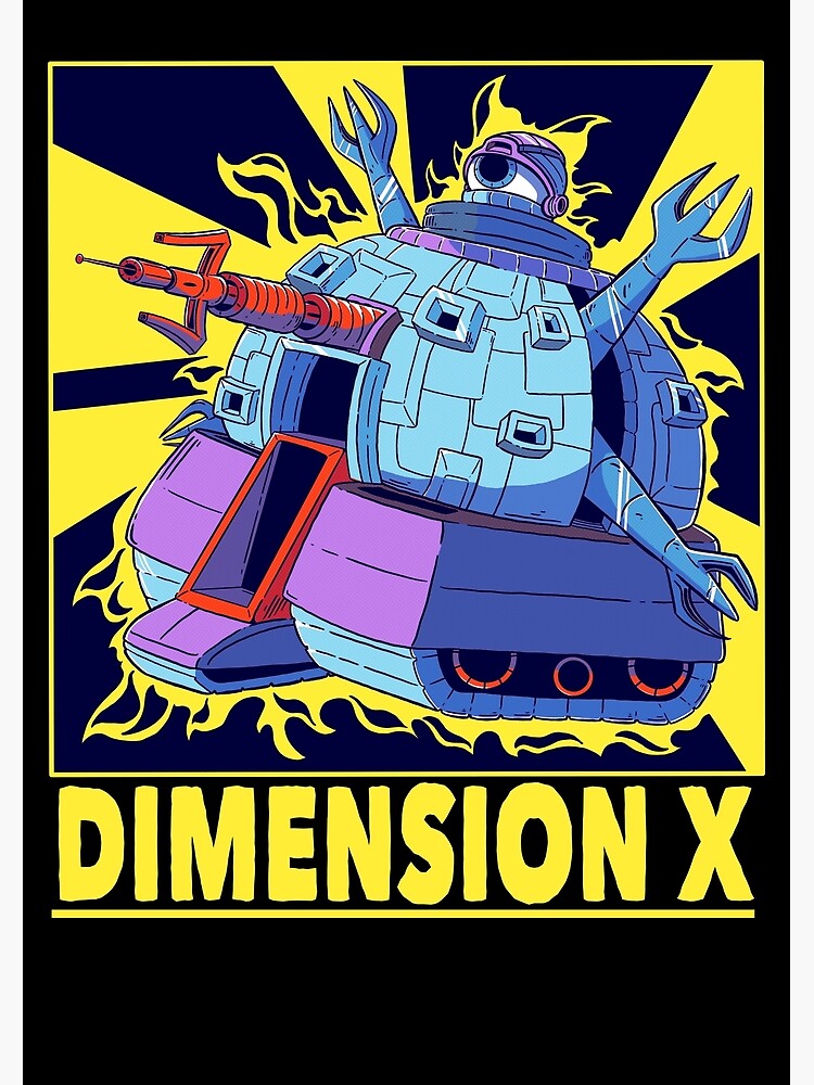 "Dimension X" Poster by Hojyn | Redbubble