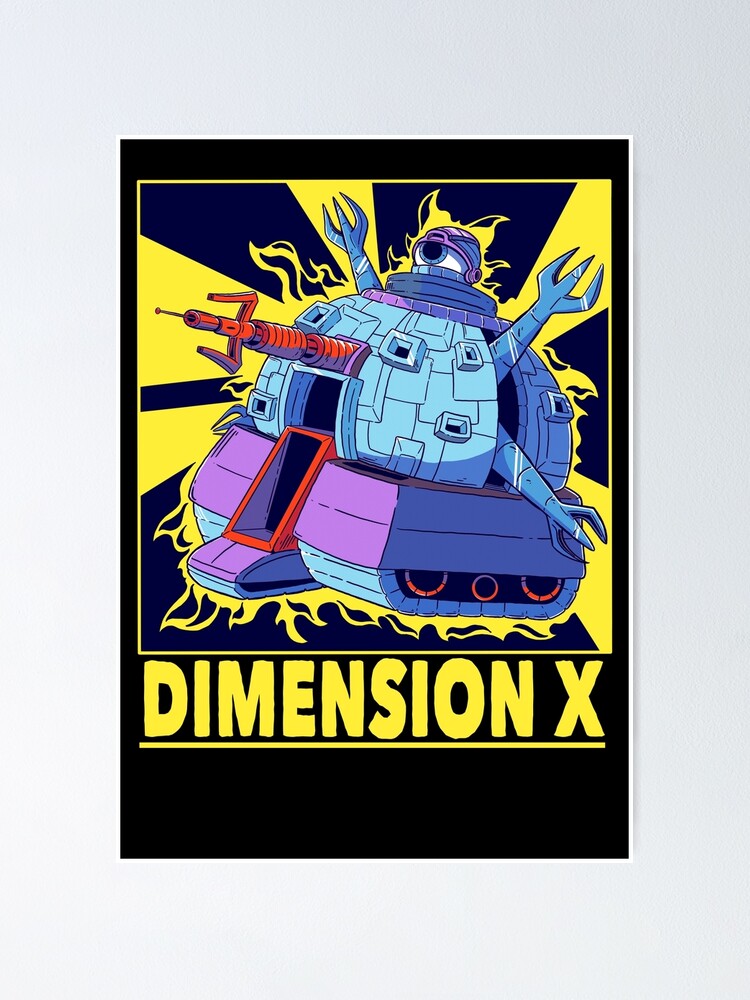 "Dimension X" Poster by Hojyn | Redbubble