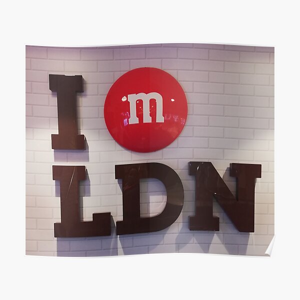 M Ms Posters | Redbubble