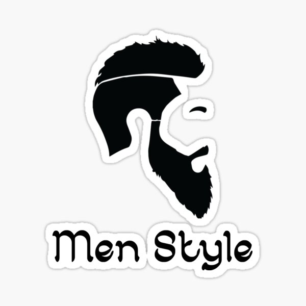 "Men Style" Sticker by NiceShirtY | Redbubble