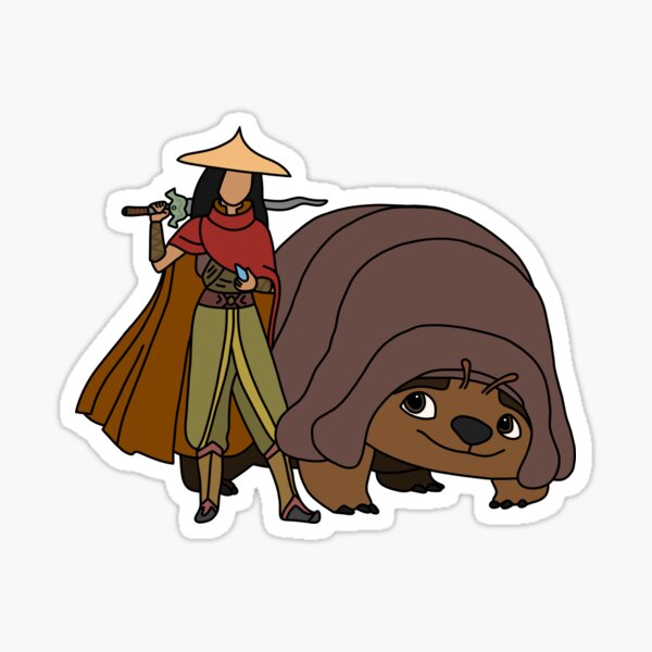 "Raya And The Last Dragon" Sticker for Sale by SnoopysLegacy | Redbubble