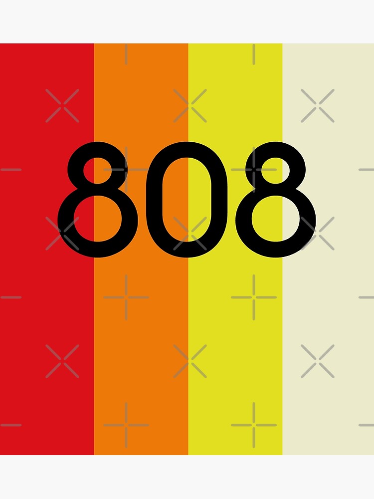 "TR-808 STRIPES & FONT # 3" Poster for Sale by RICK-TURNER | Redbubble