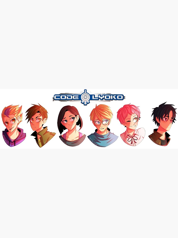 "CODE LYOKO" Art Print by Glamist | Redbubble