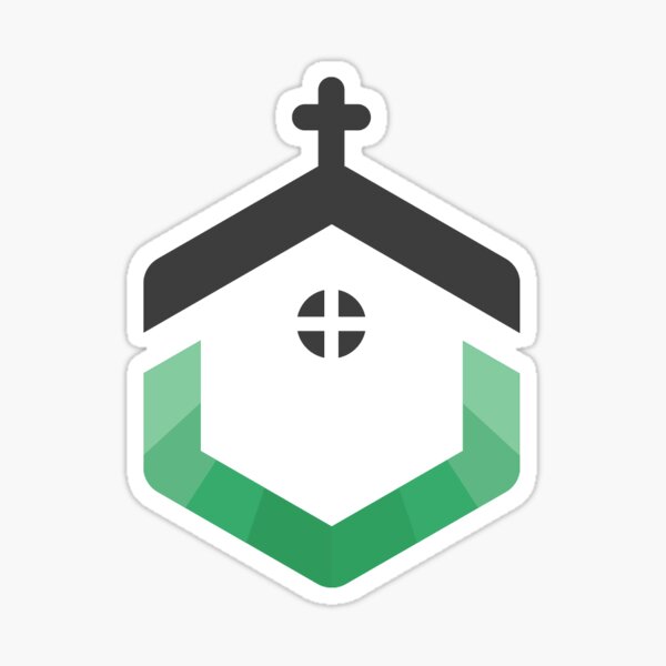 "Social Church Logo" Sticker for Sale by Social-Church | Redbubble