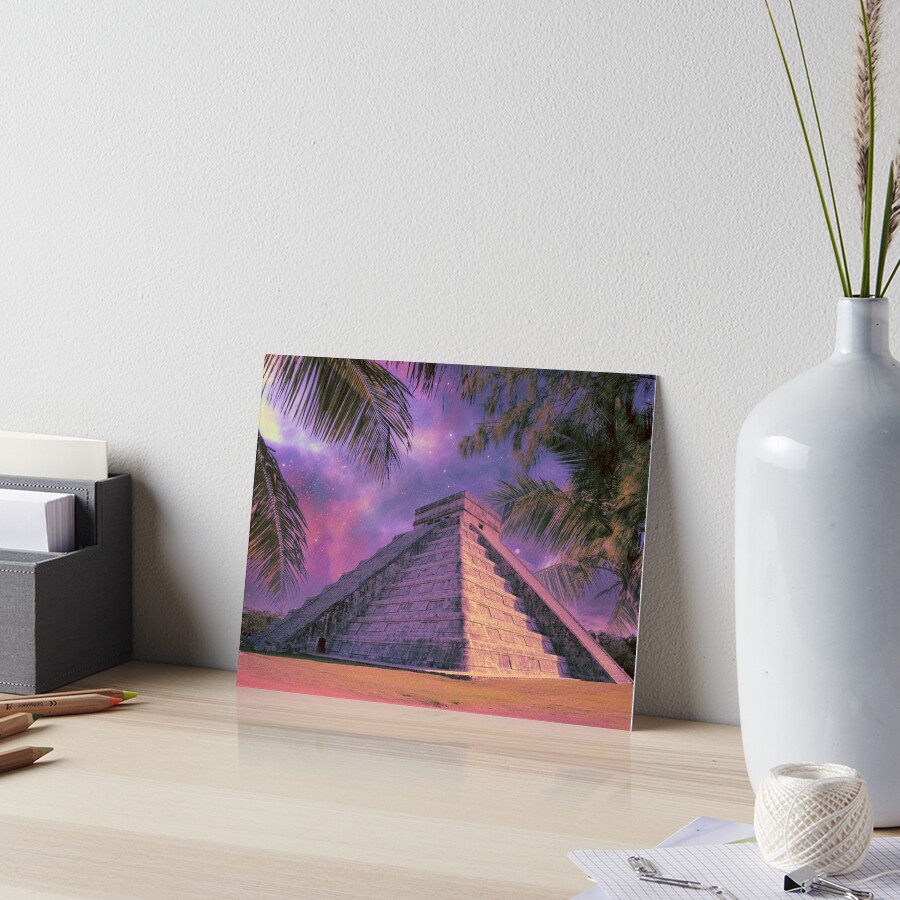 "impressive Aztec pyramid, great sight in Mexico, archeology ...