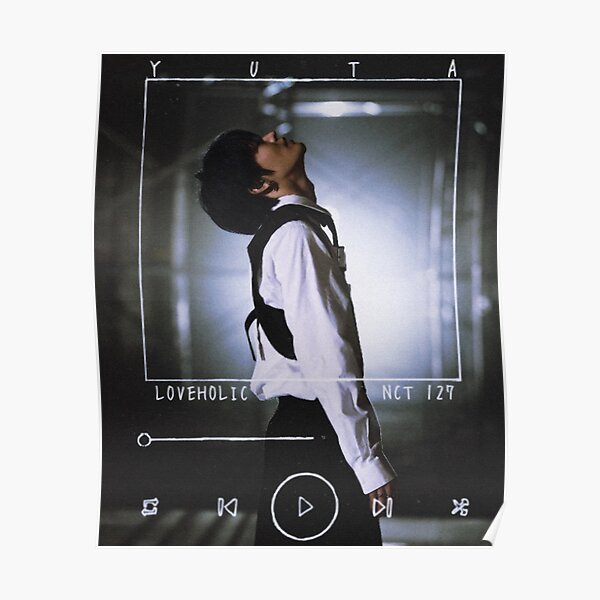 "YUTA" Poster by osakasuh | Redbubble