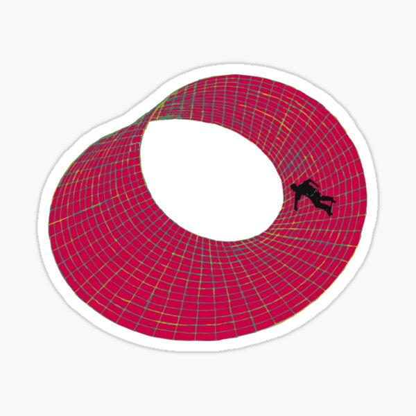 "Moebius strip" Sticker by siddeli | Redbubble