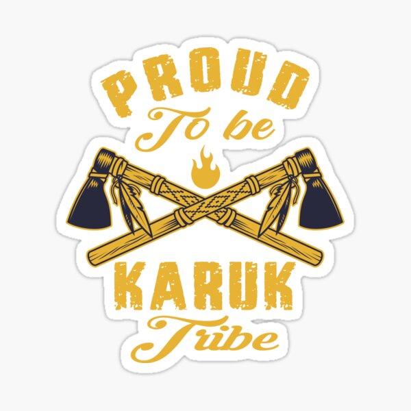 "Native American - Proud To Be Karuk" Sticker by nativeStor | Redbubble