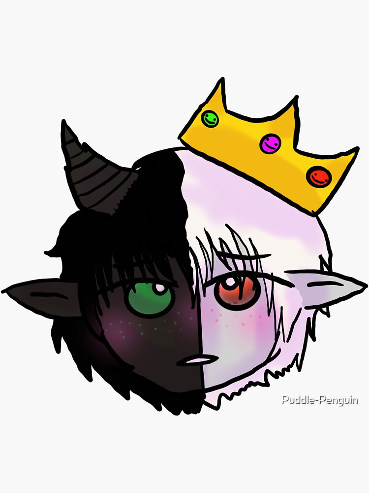 "Ranboo" Sticker for Sale by Puddle-Penguin | Redbubble