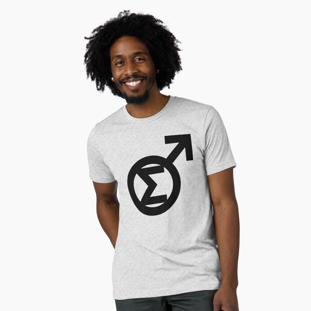 "Sigma Male Symbol" Sticker for Sale by StrokeSlade | Redbubble