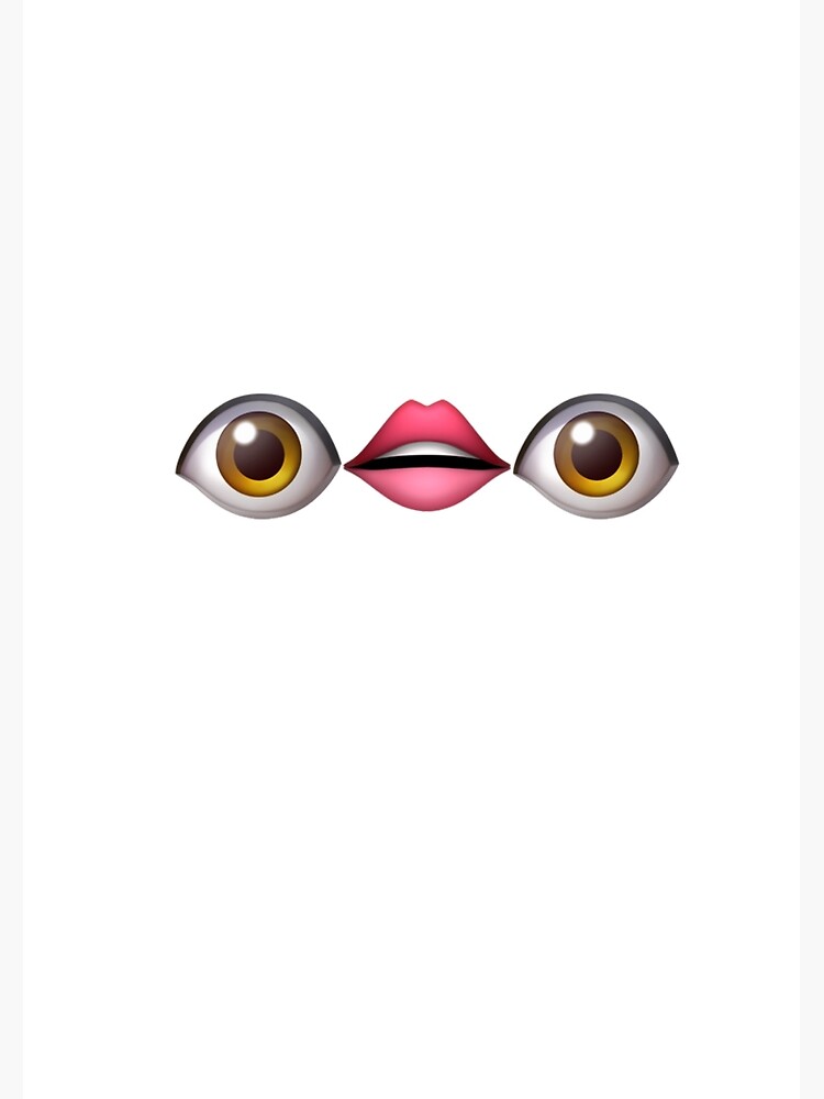 "Tik tok emoji face meme funny" Art Print for Sale by freggy13 | Redbubble