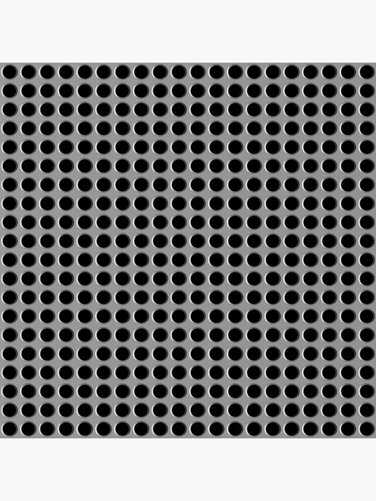 "Steel Metal Hole Mesh" Sticker for Sale by Vandarque | Redbubble