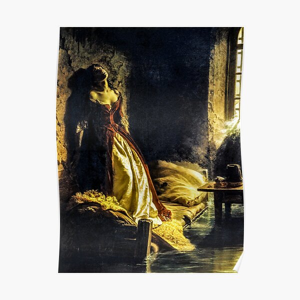 "Princess Tarakanova by Konstantin Flavitsky" Poster for Sale by ...