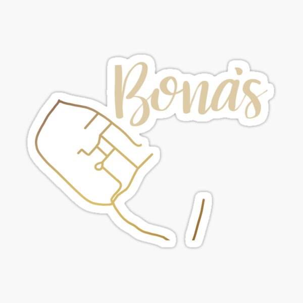 "Saint Bonaventure University Campus Minimalist Map" Sticker by ...