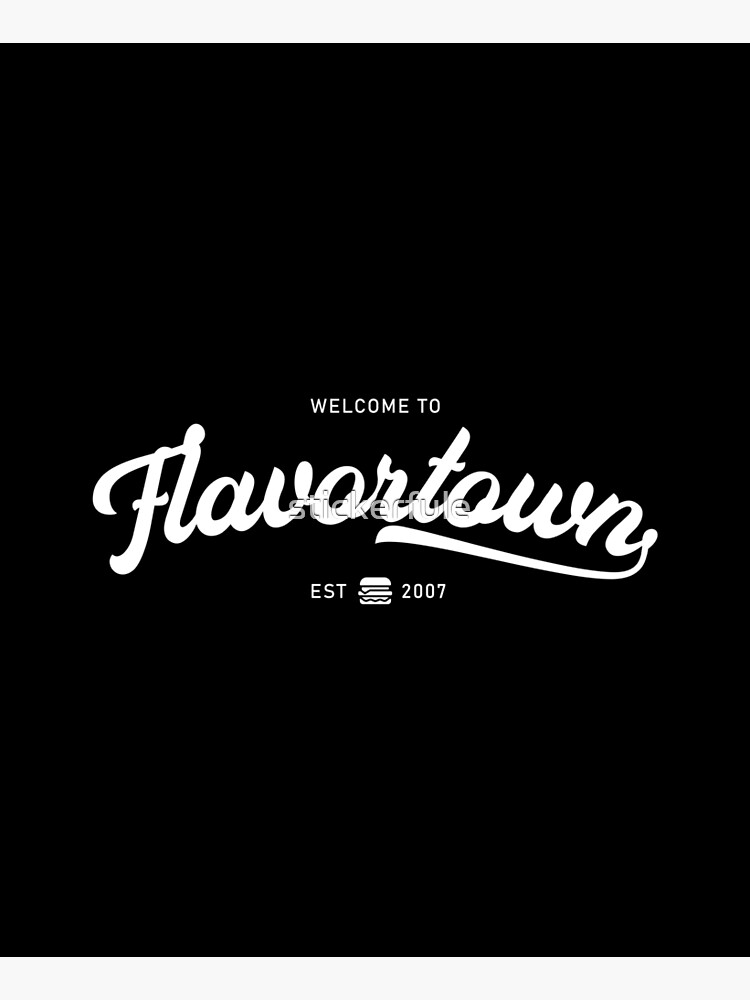"Welcome to Flavortown Vintage Logo (Guy Fieri style)" Apron for Sale ...