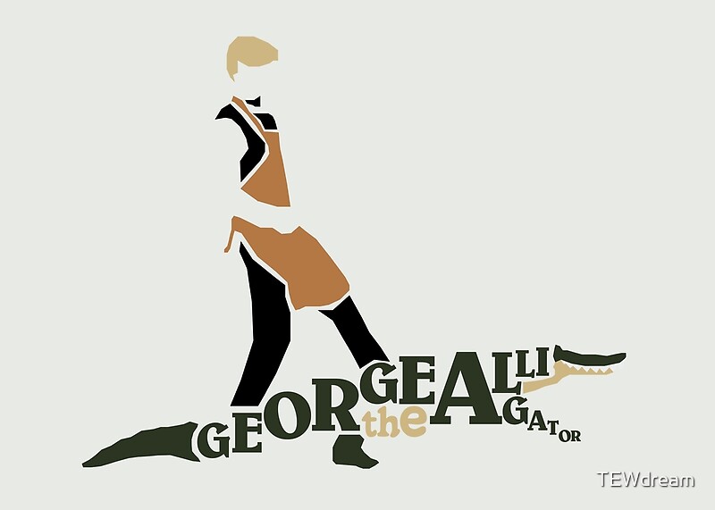"George the Alligator" by TEWdream | Redbubble