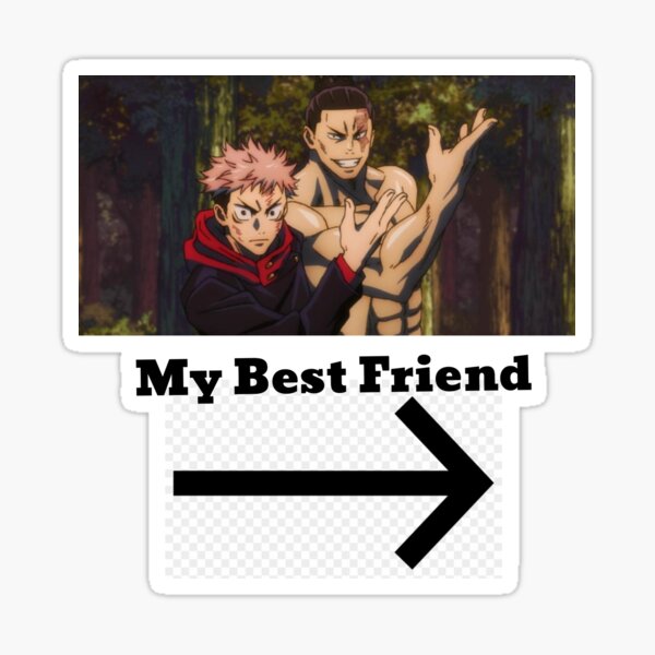 "Jujutsu Kaisen - Best Friendo Manga" Sticker for Sale by Brandon ...