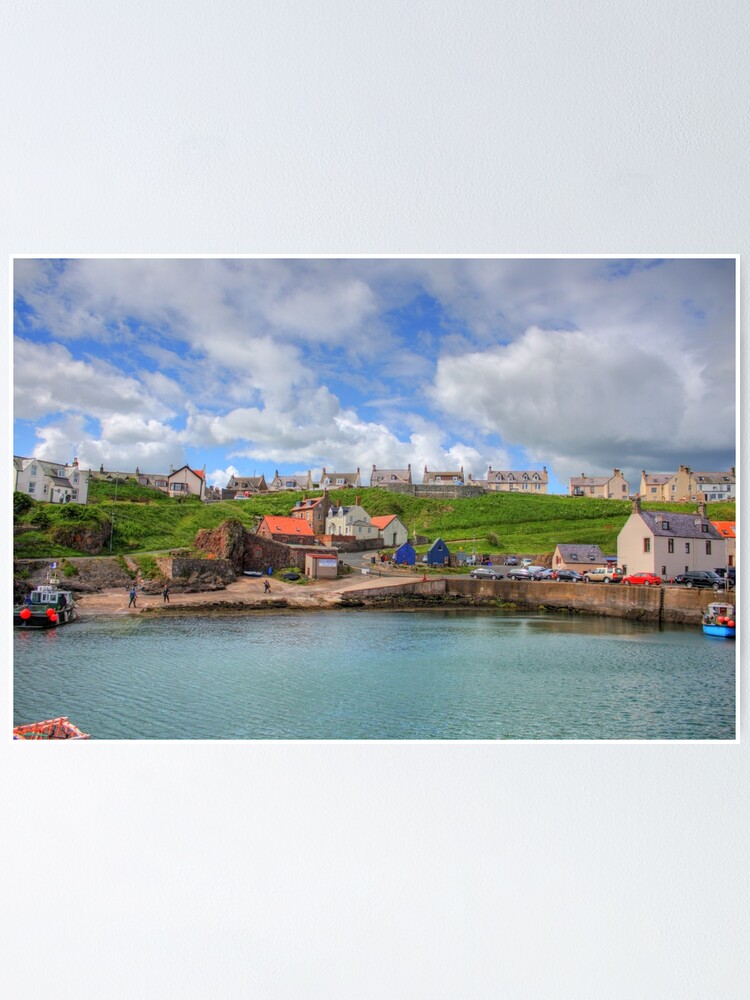 "St Abbs" Poster for Sale by tomg | Redbubble