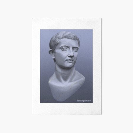 "tiberius" Art Board Print by DrawingBears | Redbubble