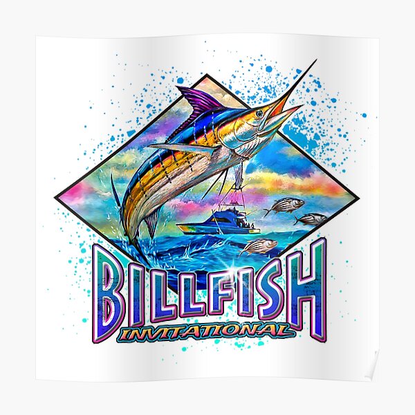 "BillFish" Poster by Digitanim8tor | Redbubble