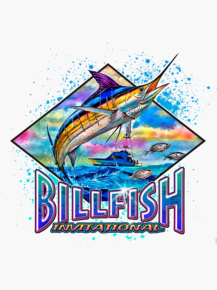 "BillFish" Sticker for Sale by Digitanim8tor | Redbubble