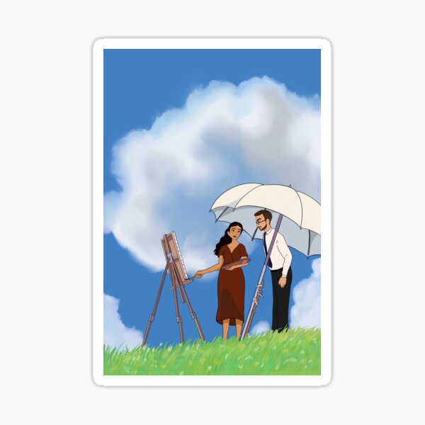 "Commission for Marisa" Sticker by lizlalune | Redbubble