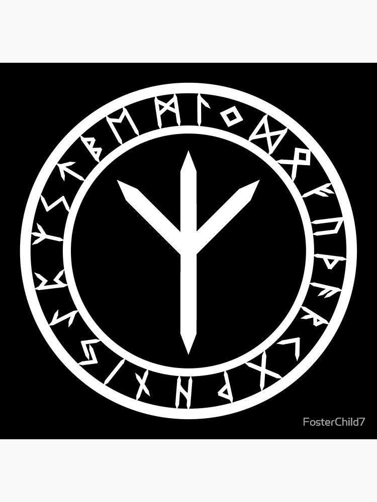 "Rune I /// Rune Circle (Variant II)" Poster for Sale by FosterChild7 ...