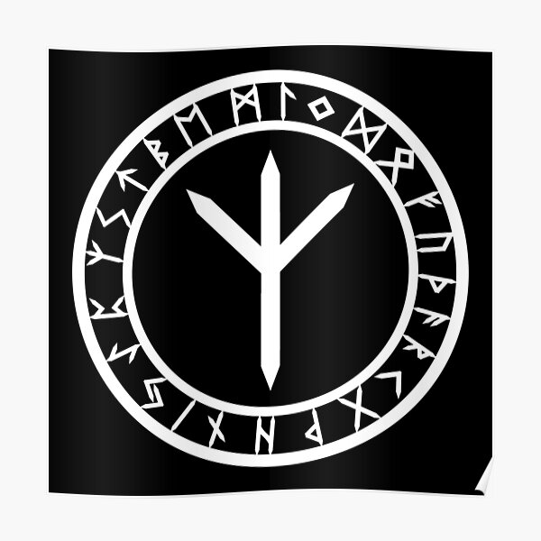 "Rune I /// Rune Circle (Variant II)" Poster for Sale by FosterChild7 ...