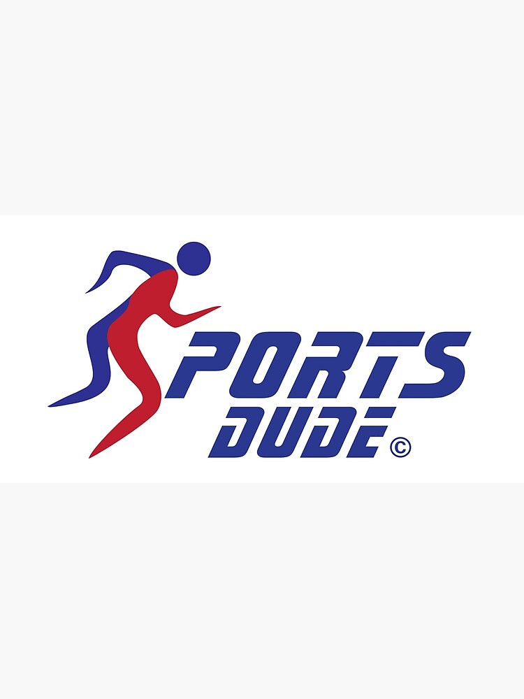 "Sports Dude - Red & Blue Logo" Poster for Sale by Magical-Kingdom ...