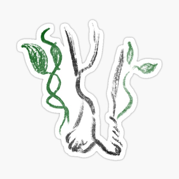 "Roots" Sticker for Sale by kalimbart | Redbubble
