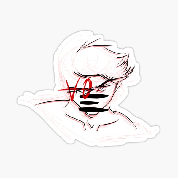 "FR" Sticker for Sale by voEROS | Redbubble