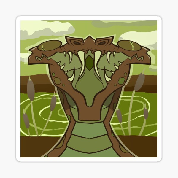 "Abstract MudWing - Wings of Fire" Sticker for Sale by Toenailish ...