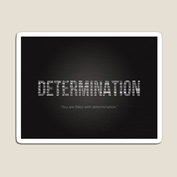 Undertale Determination Gifts & Merchandise | Redbubble