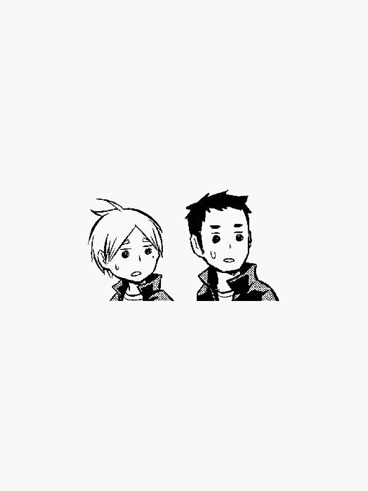 "Suga & Daichi " Sticker by animestickerss9 | Redbubble