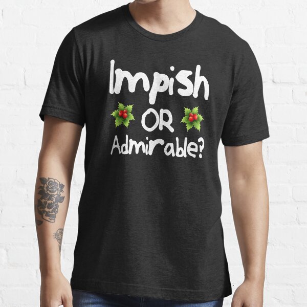 "Impish or Admirable? - The Office inspired Belsnickel Design" T-shirt ...