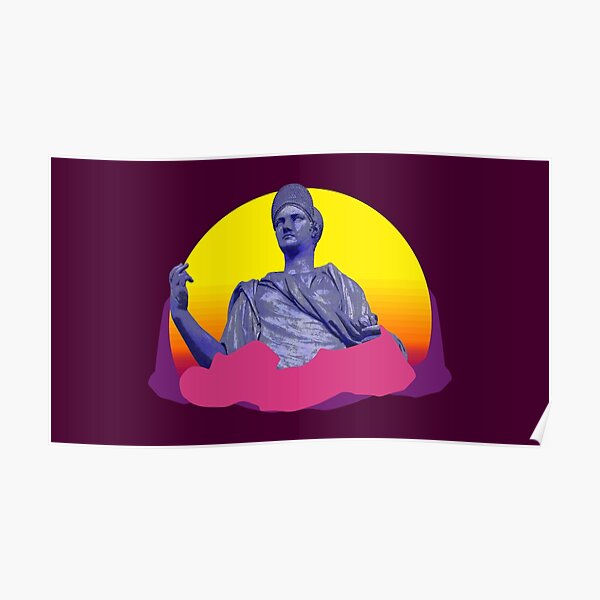 "VAPORWAVE MAN #2 " Poster by IAmKev | Redbubble