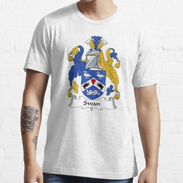 "Swan Coat of Arms / Swan Family Crest" T-shirt by ScotlandForever ...