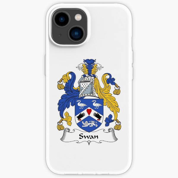 "Swan Coat of Arms / Swan Family Crest" iPhone Case for Sale by ...