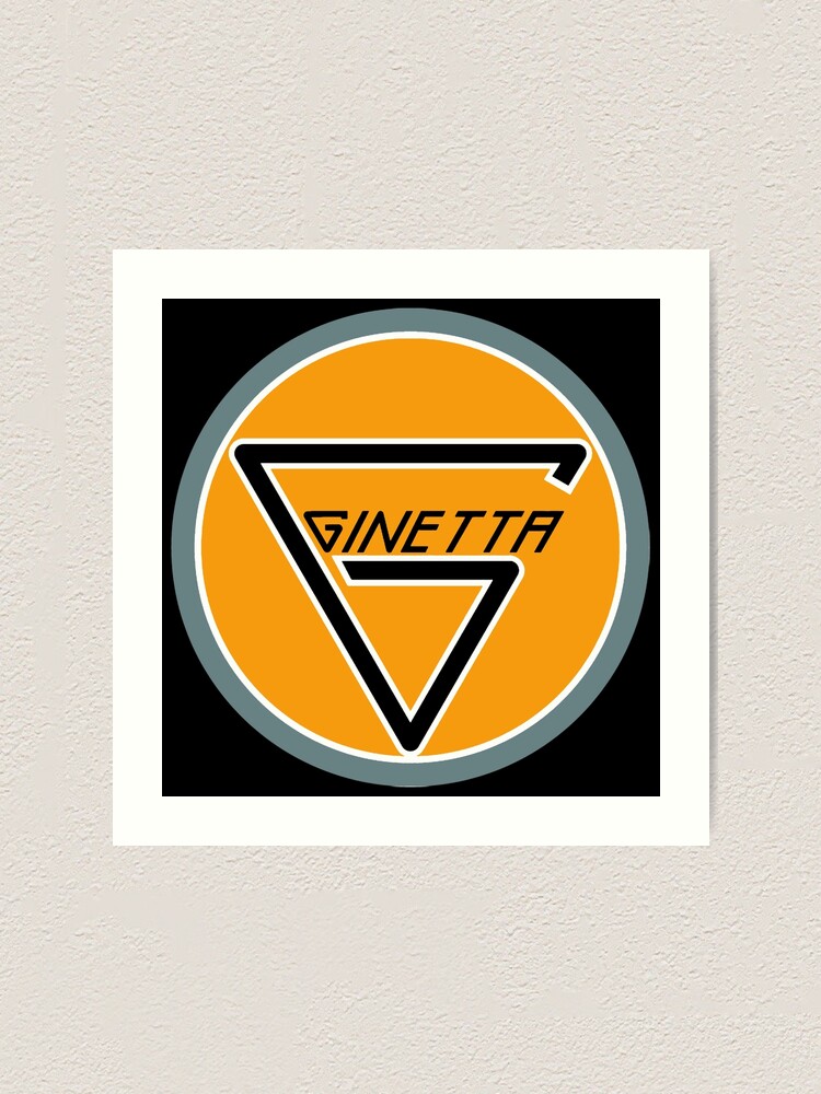 "CAR-Ginetta LOGO" Art Print for Sale by Eapa501auto | Redbubble