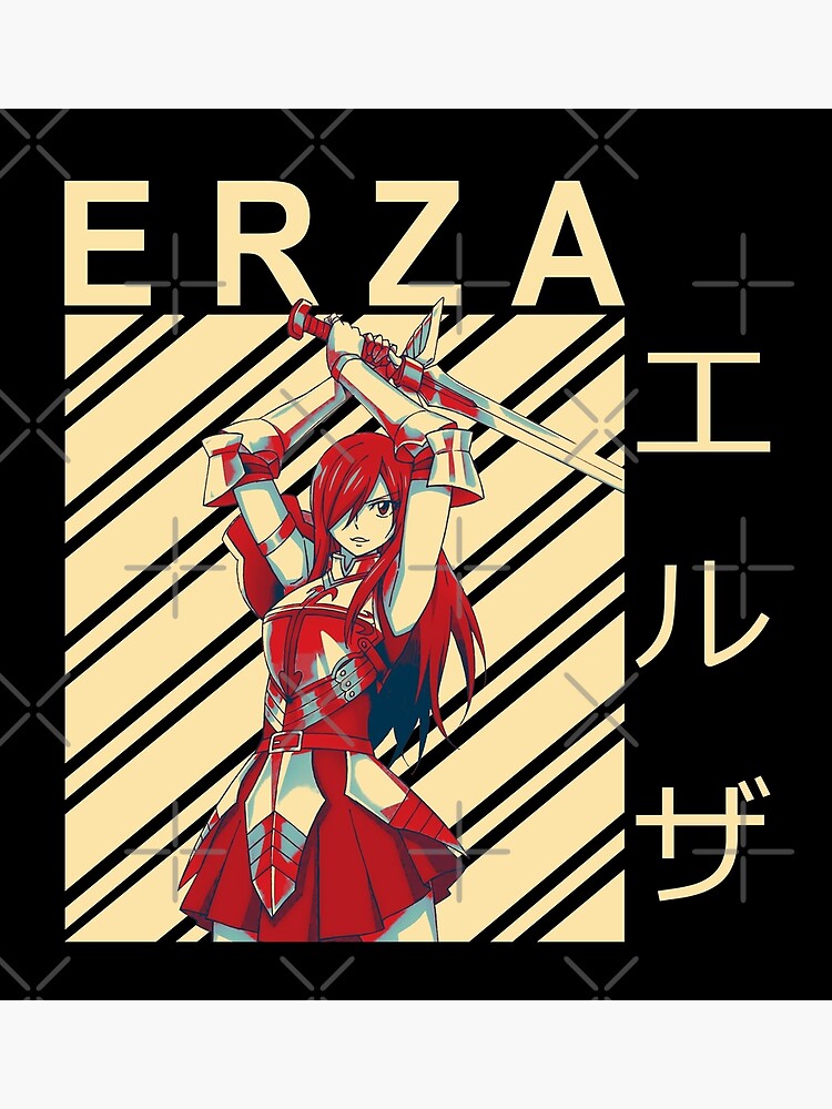 "Classic Erza Character Fairy Prints" Art Print for Sale by ...