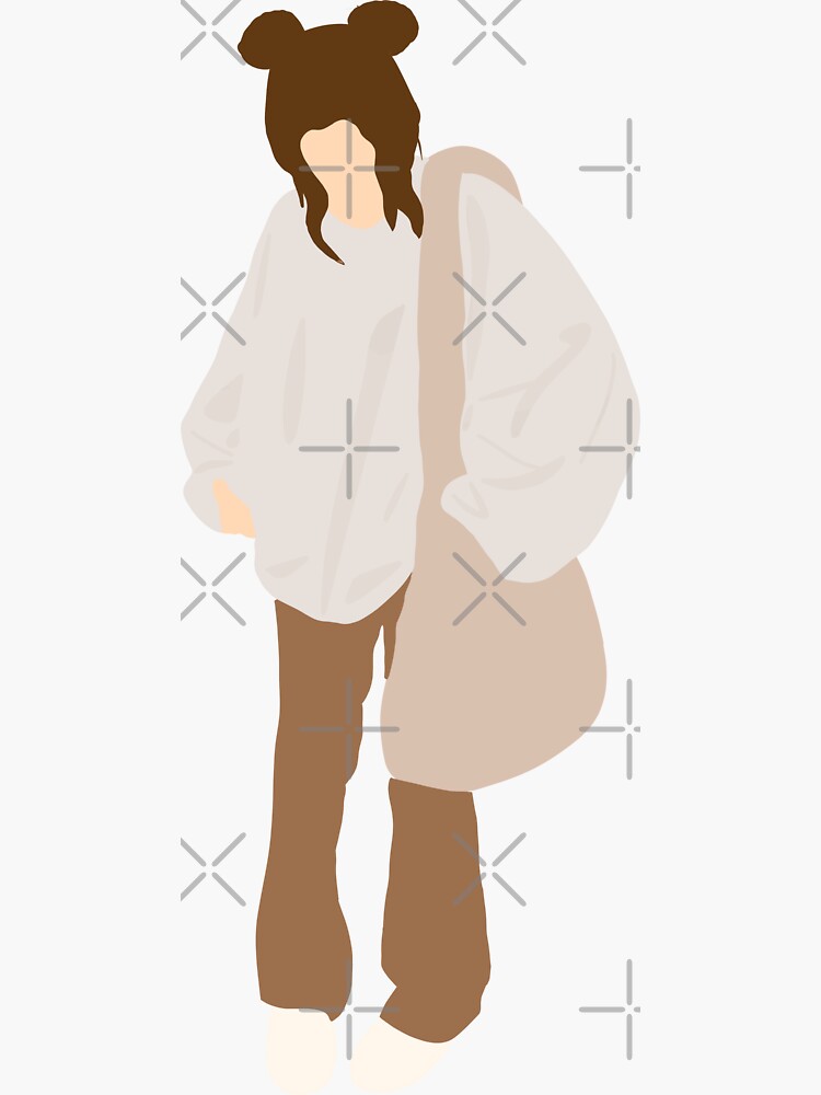 "Baggy Beige" Sticker for Sale by micahsheff | Redbubble