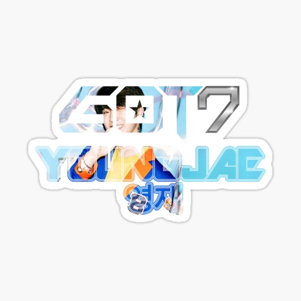 "Got 7 Youngjae (just right)" Sticker by Jedimasterkalen | Redbubble