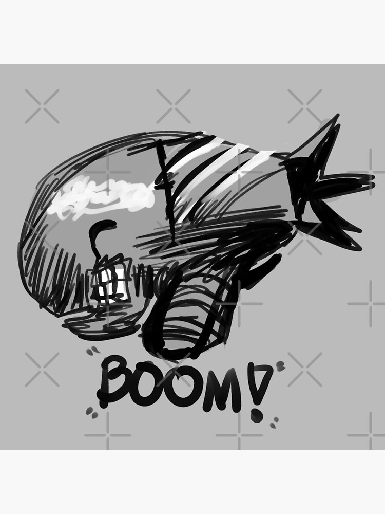 "Chainsaw Man - Reze Bomb Head BOOM" Photographic Print by lennyspook ...